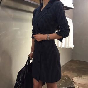 Dresses | Pinstripe Boss Lady Dress | Poshmark